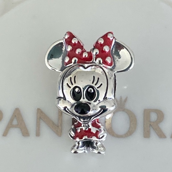 Pandora | Jewelry | Pandora Disney Minnie Mouse Charm | Poshmark